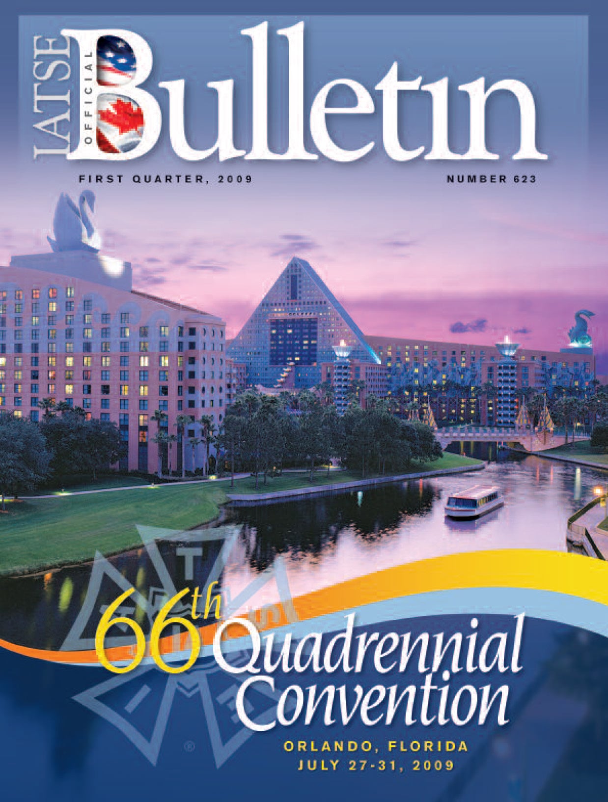 The Official Bulletin: 2009 Q1 / No. 623 - IATSE