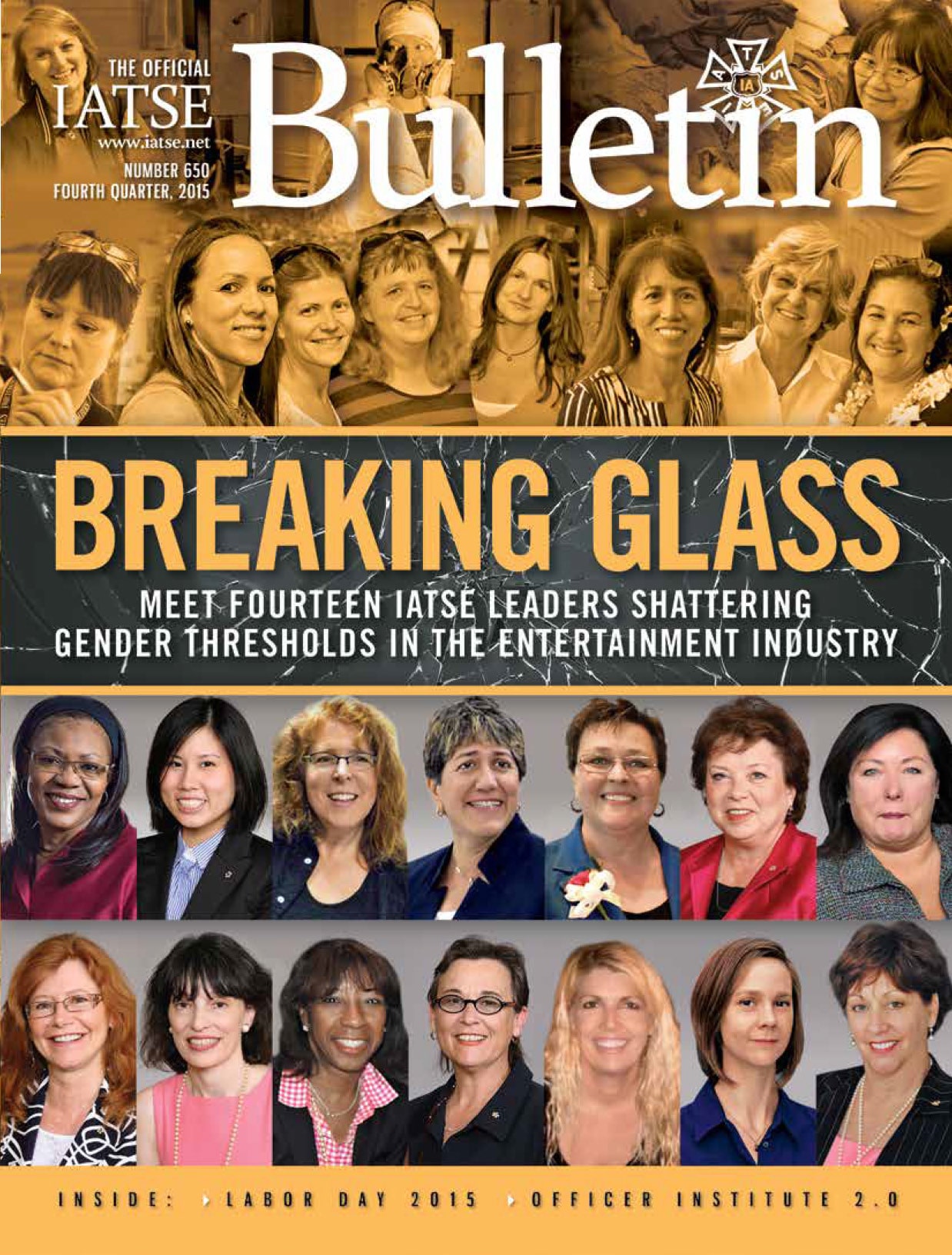 The Official Bulletin: 2015 Q4 / No. 650 - IATSE
