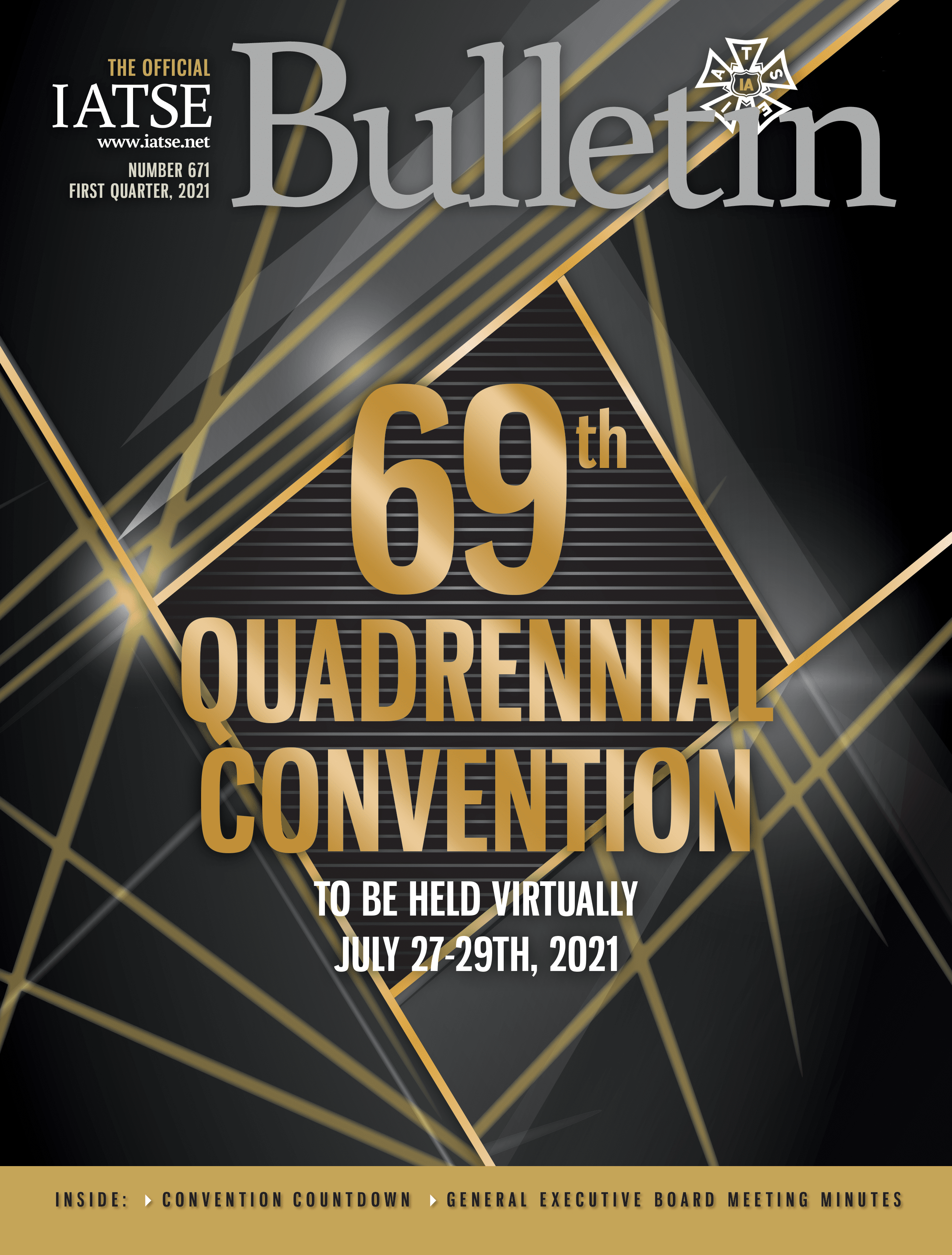 The Official Bulletin: 2021 Q1 / No. 671 - IATSE