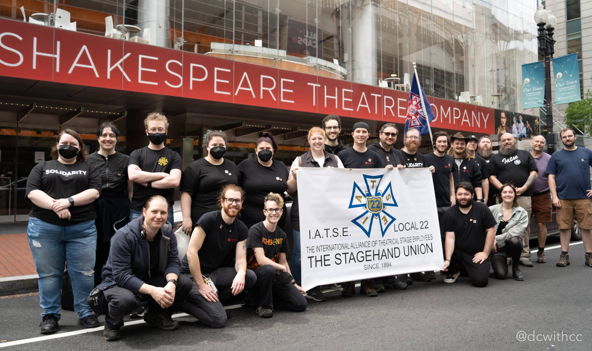 Shakespeare Theatre Company Workers Join In Union - IATSE