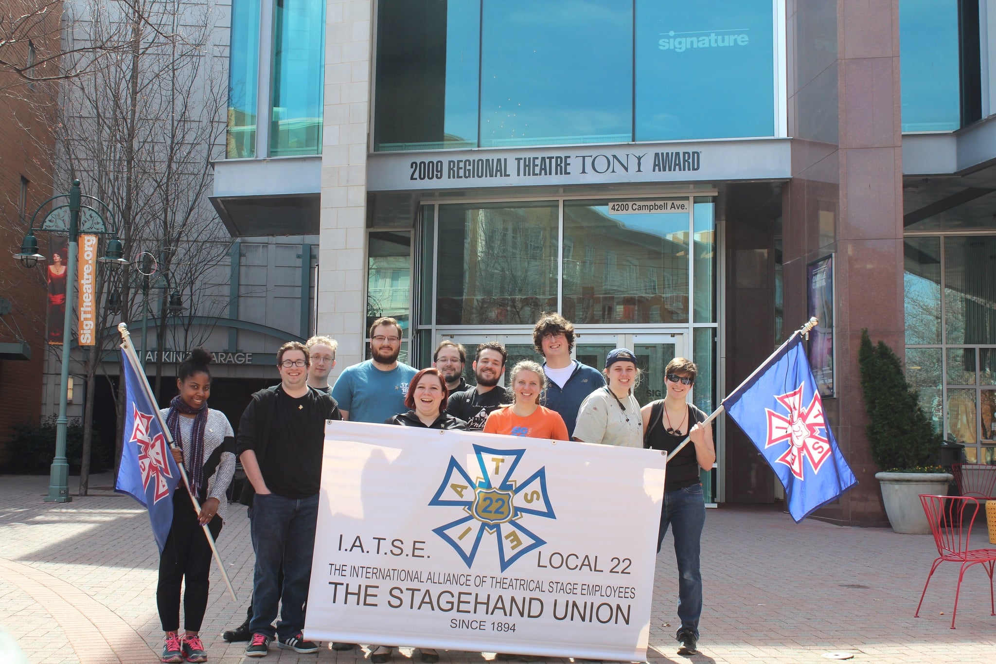 Signature Theatre Workers Win First Union Contract - IATSE