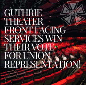 Guthrie Front-Facing Crew Unionizes with IATSE Local 13 - IATSE