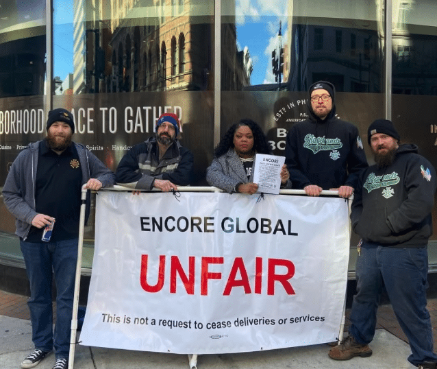 Encore Philadelphia Workers Demand Fair Contract After Years of ...