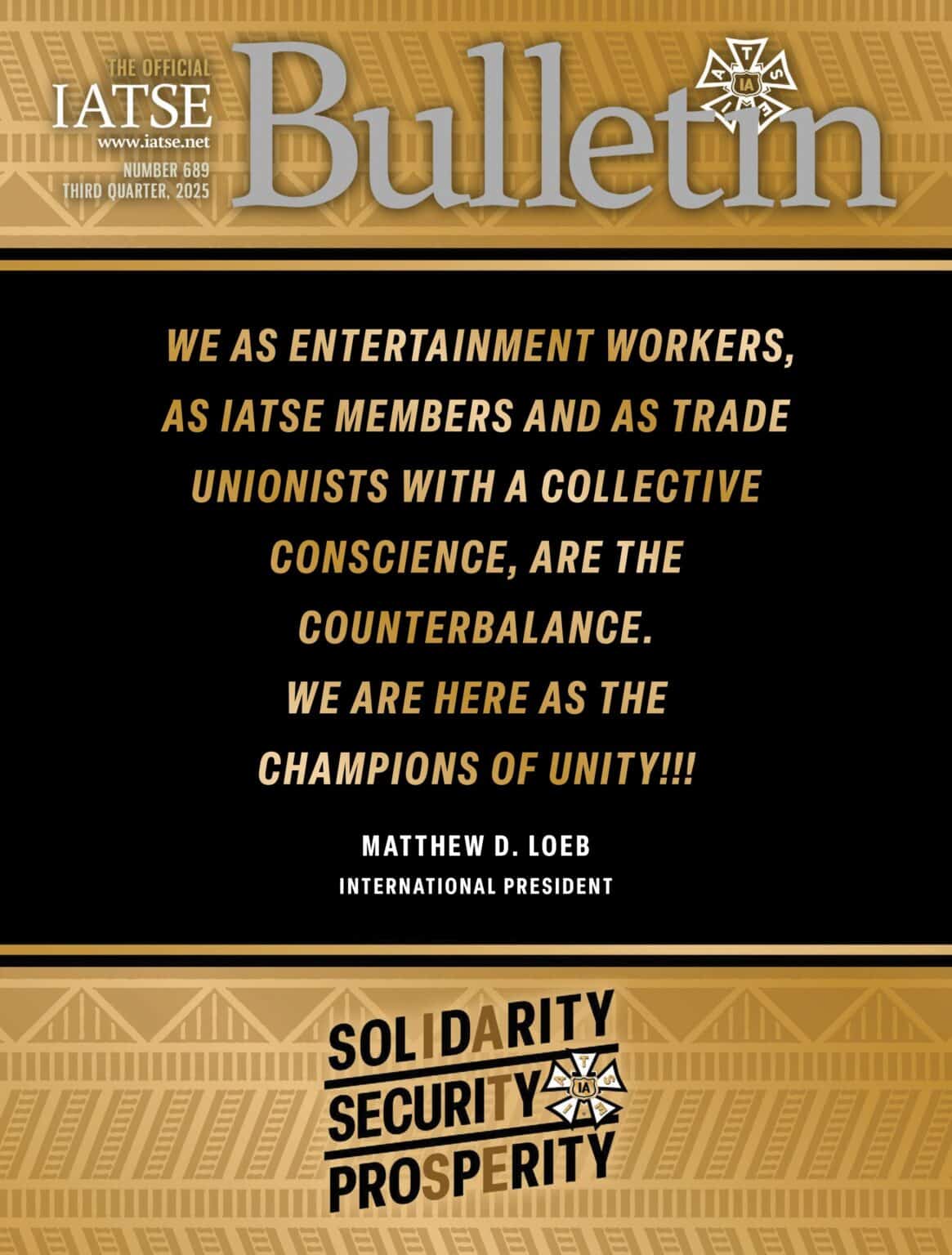 Publications - IATSE, The Union Behind Entertainment